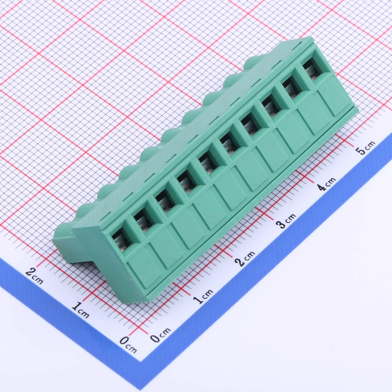 可插拔接线端子，5.08mm间距，10针，15A 300V，KH-ZBK400R-10P-5.08GS - 金赫姆电子有限公司